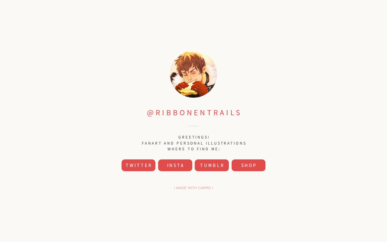 Ribbonentrails Carrd